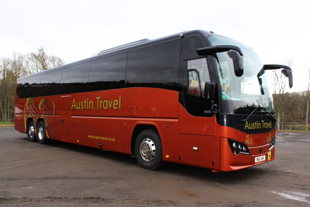 2017 VOLVO B11R PLAXTON PANTHER 61 SEAT EXEC EURO 6 - Hills Coaches