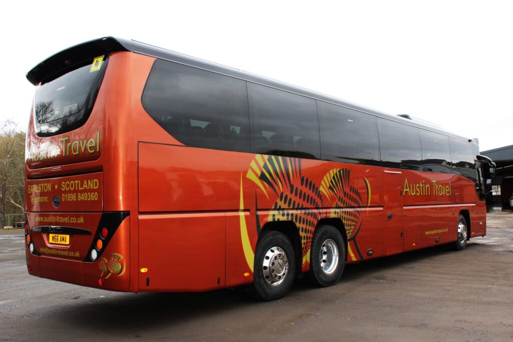 2017 VOLVO B11R PLAXTON PANTHER 61 SEAT EXEC EURO 6 - Hills Coaches