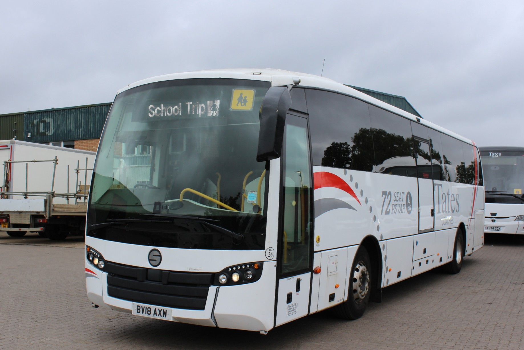 2018 VOLVO B8R SUNSUNDEGUI SB3 PSVAR 72 SEAT EURO 6 - Hills Coaches