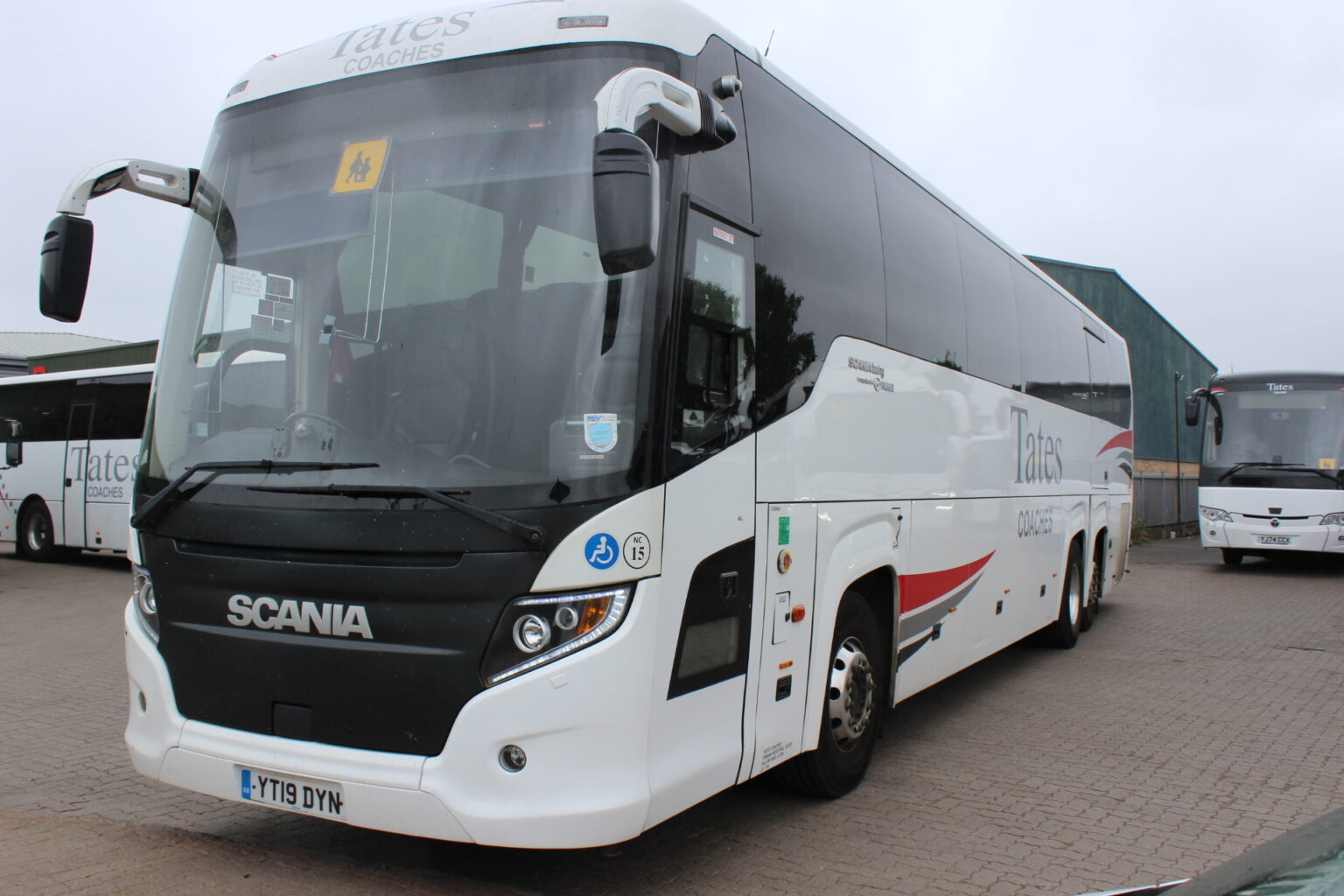 2019 SCANIA K410 HIGER TOURING HD 55 SEAT PSVAR EURO 6 - Hills Coaches