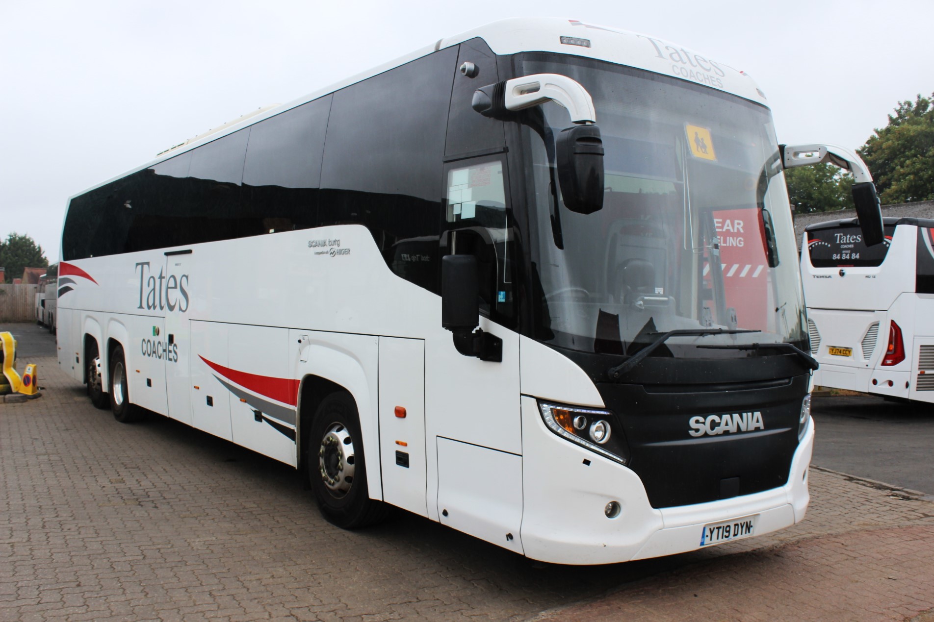 2019 SCANIA K410 HIGER TOURING HD 55 SEAT PSVAR EURO 6 - Hills Coaches
