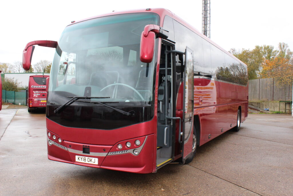 2018 VOLVO B8R PLAXTON PANTHER 2 61 SEATS EURO 6 - Hills Coaches